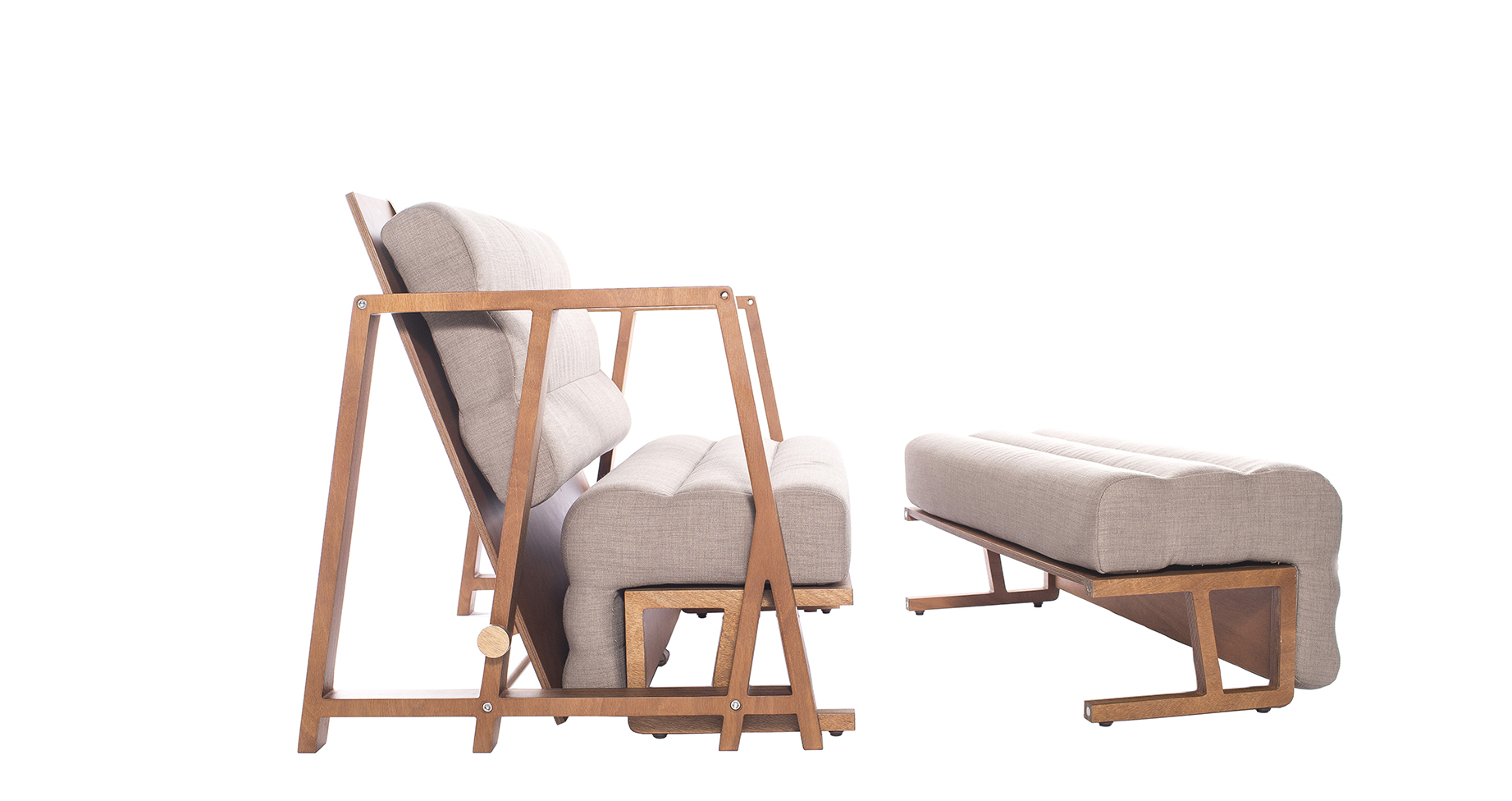 UNAMO design - Spacesaving Modular Furniture For Small Rooms