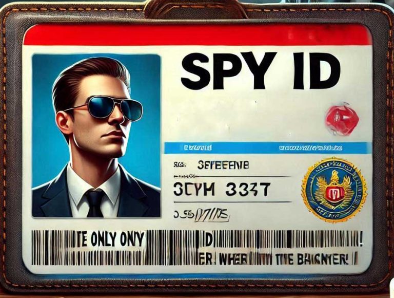 Spy ID Cards to print out - free - SPYforKIDS