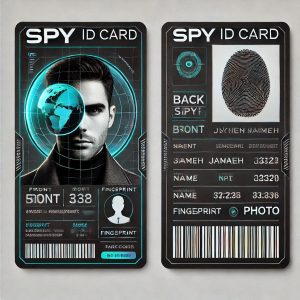 Spy ID Cards to print out - free - SPYforKIDS