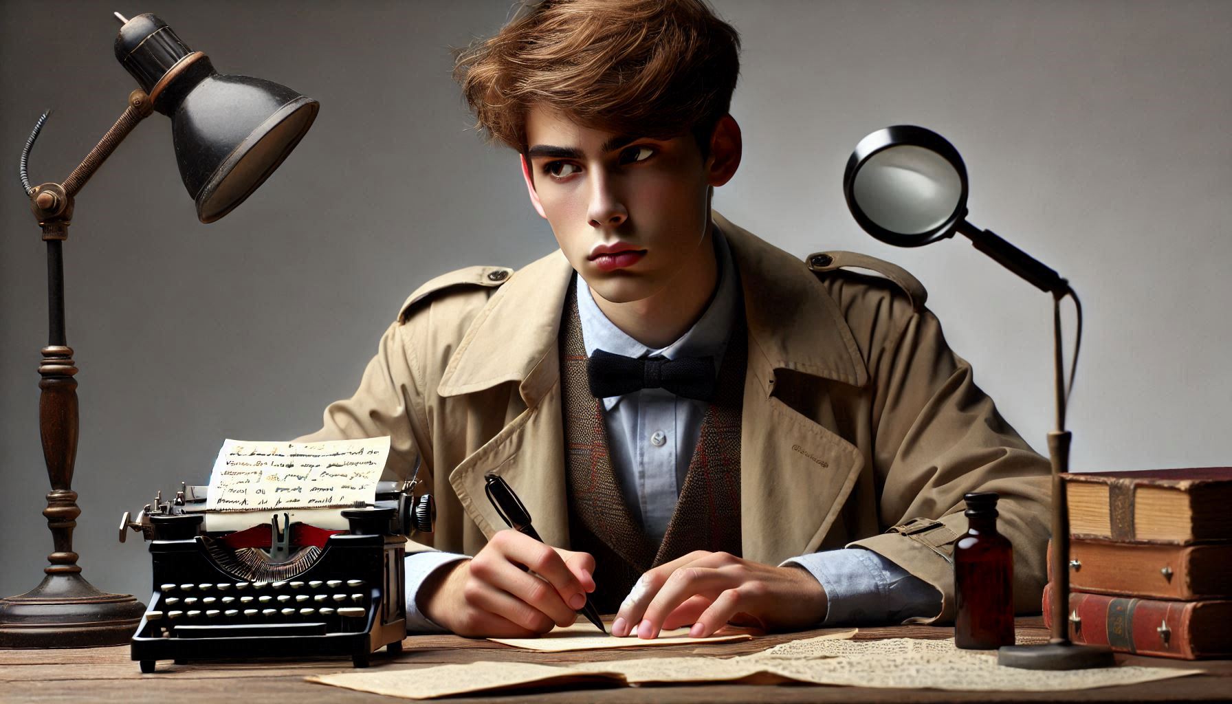 How to Describe a Detective in Your Essay - SPYforKIDS